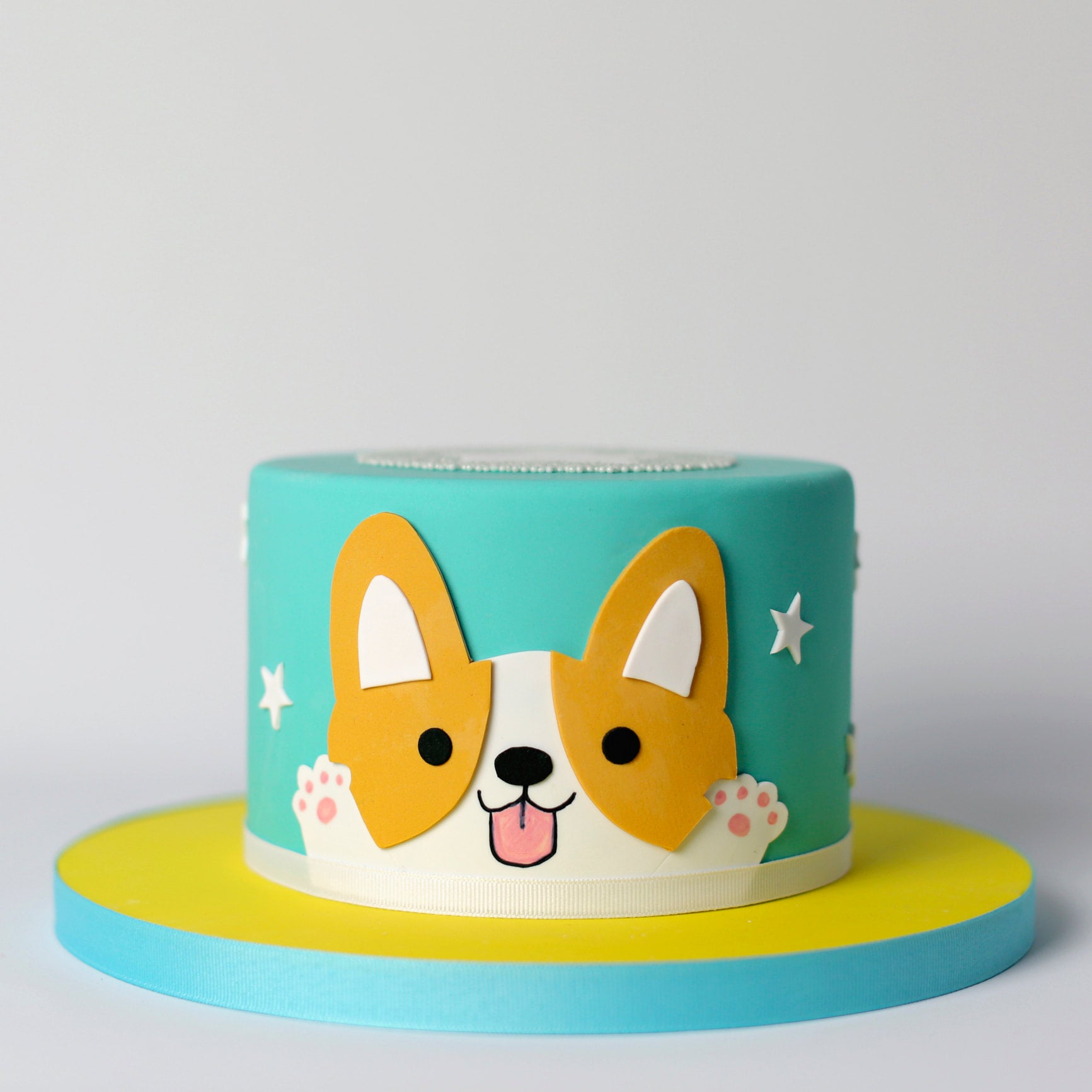 corgi cake decorations