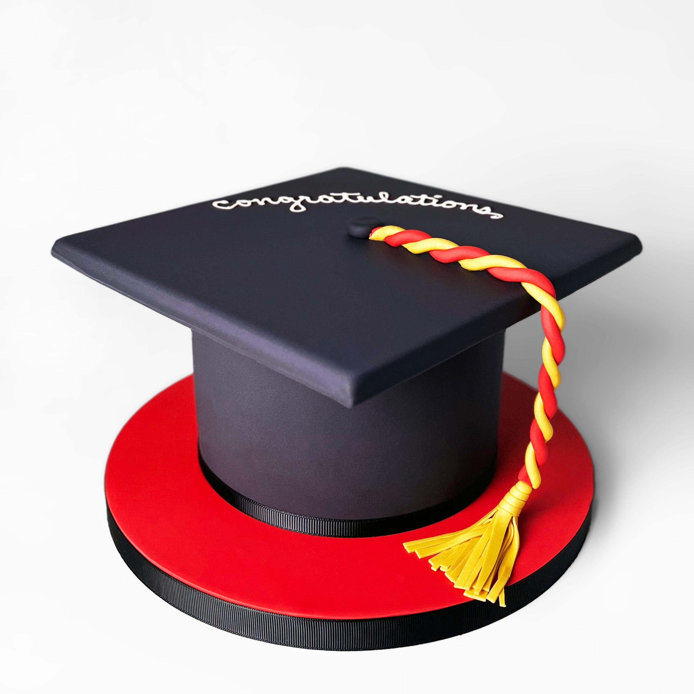 graduation cake hat
