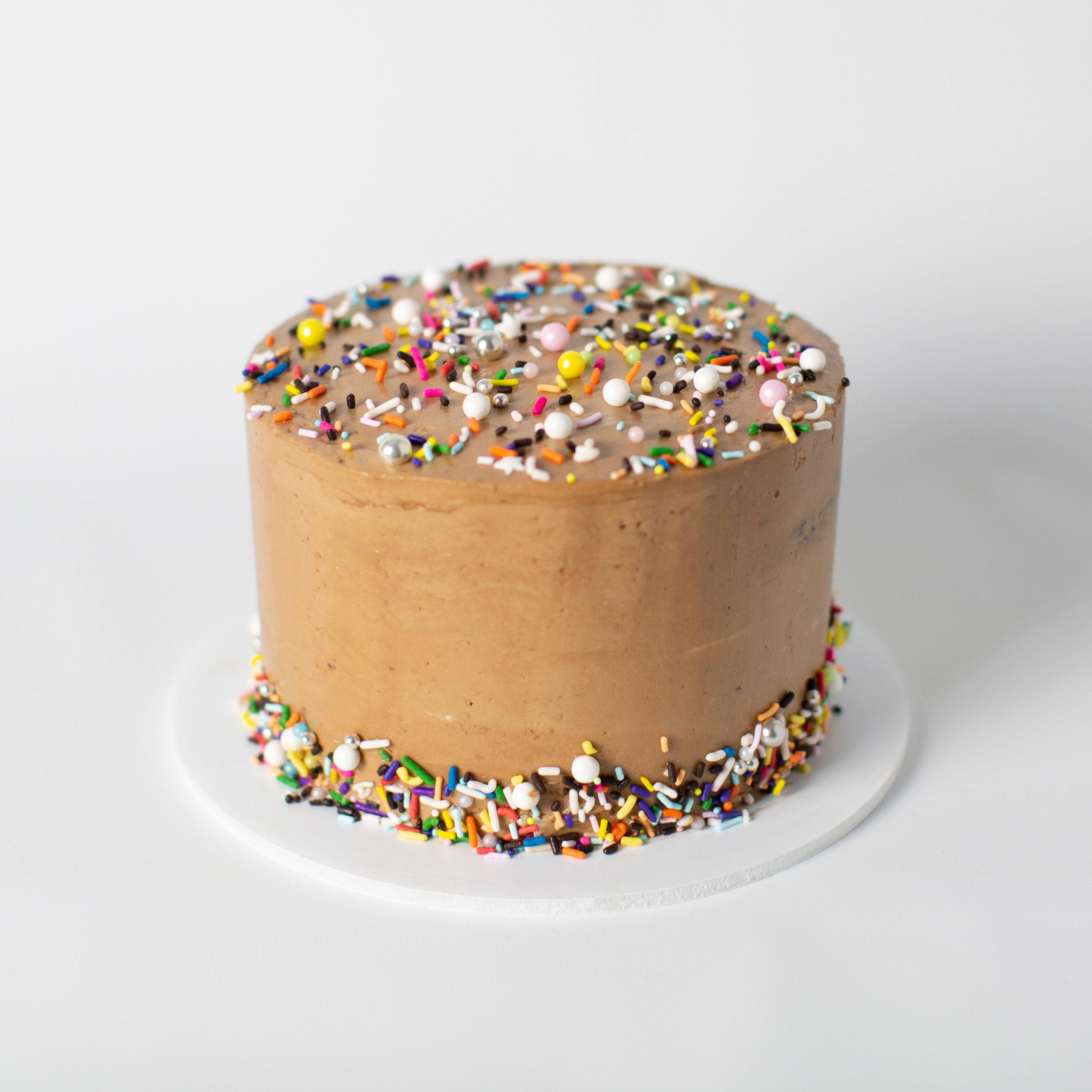 Sprinkle Cake - Chocolate | CHARM CITY CAKES
