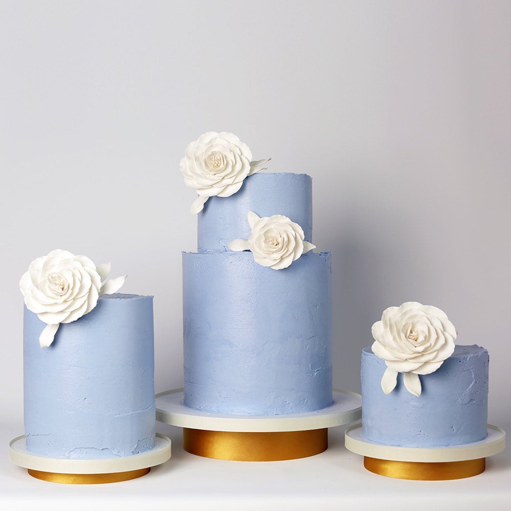 Powder Blue Buttercream | CHARM CITY CAKES