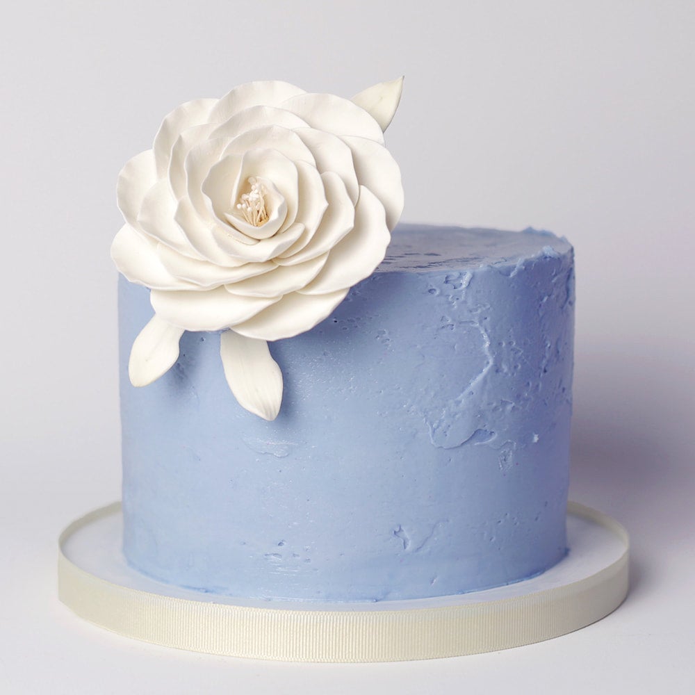 Powder Blue Buttercream | CHARM CITY CAKES